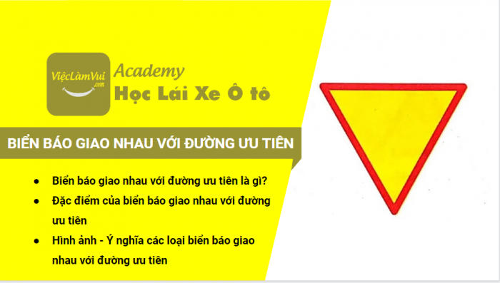 Hình ảnh và ý nghĩa các loại biển báo giao nhau với đường ưu tiên mới ... Hình ảnh và ý nghĩa các loại biển báo giao nhau với đường ưu tiên mới ...