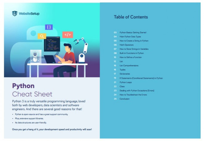 Python Cheat Sheet PDF Python Cheat Sheet PDF
