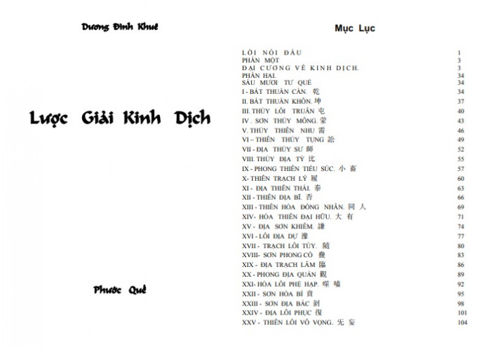 64 quẻ kinh dịch PDF