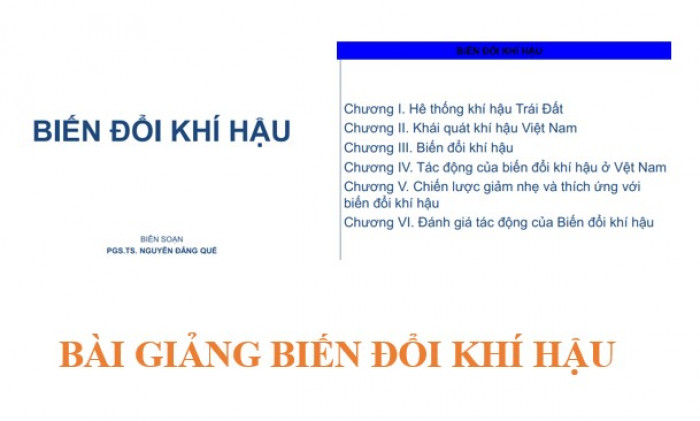 Bài giảng Powerpoint biến đổi khí hậu